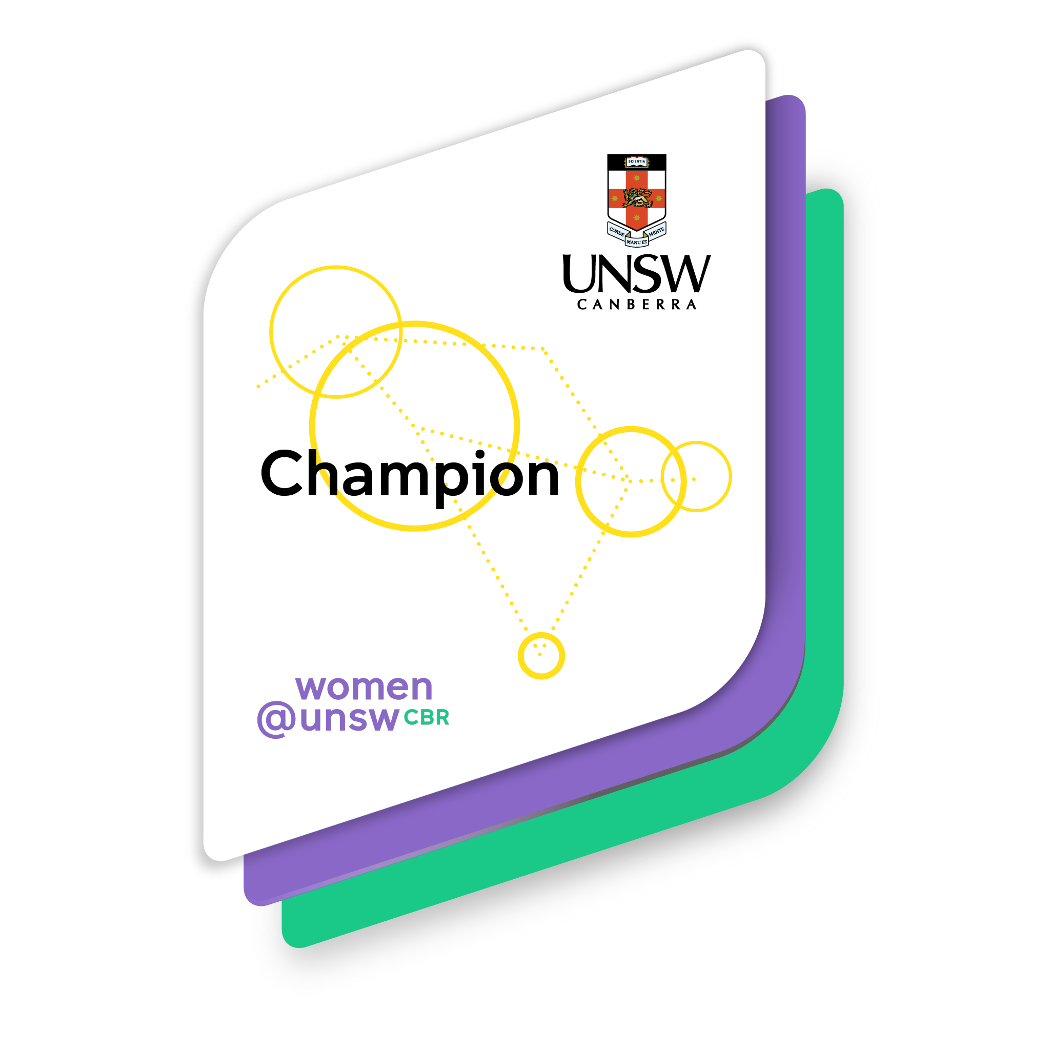 Women@UNSW CBR - Champion - Credly