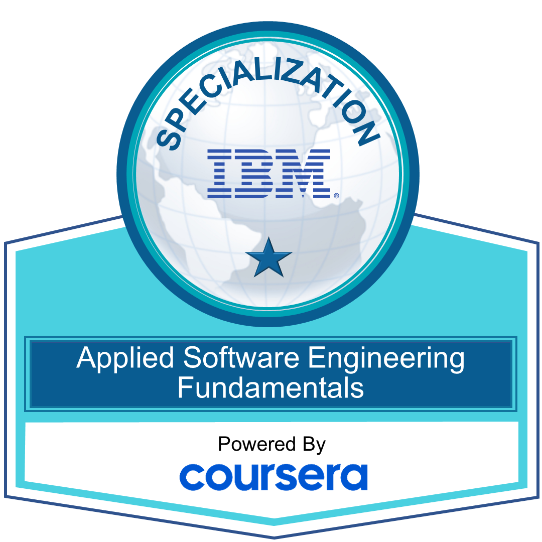 Applied Software Engineering Fundamentals - Credly