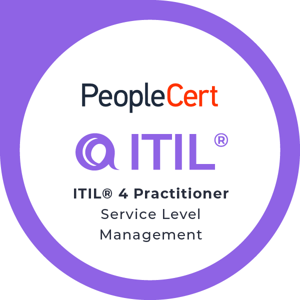 ITIL® 4 Practitioner: Service Level Management - Credly
