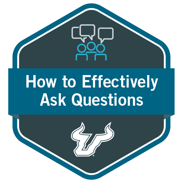 How to Effectively Ask Questions | Stack-A-Bull - Credly