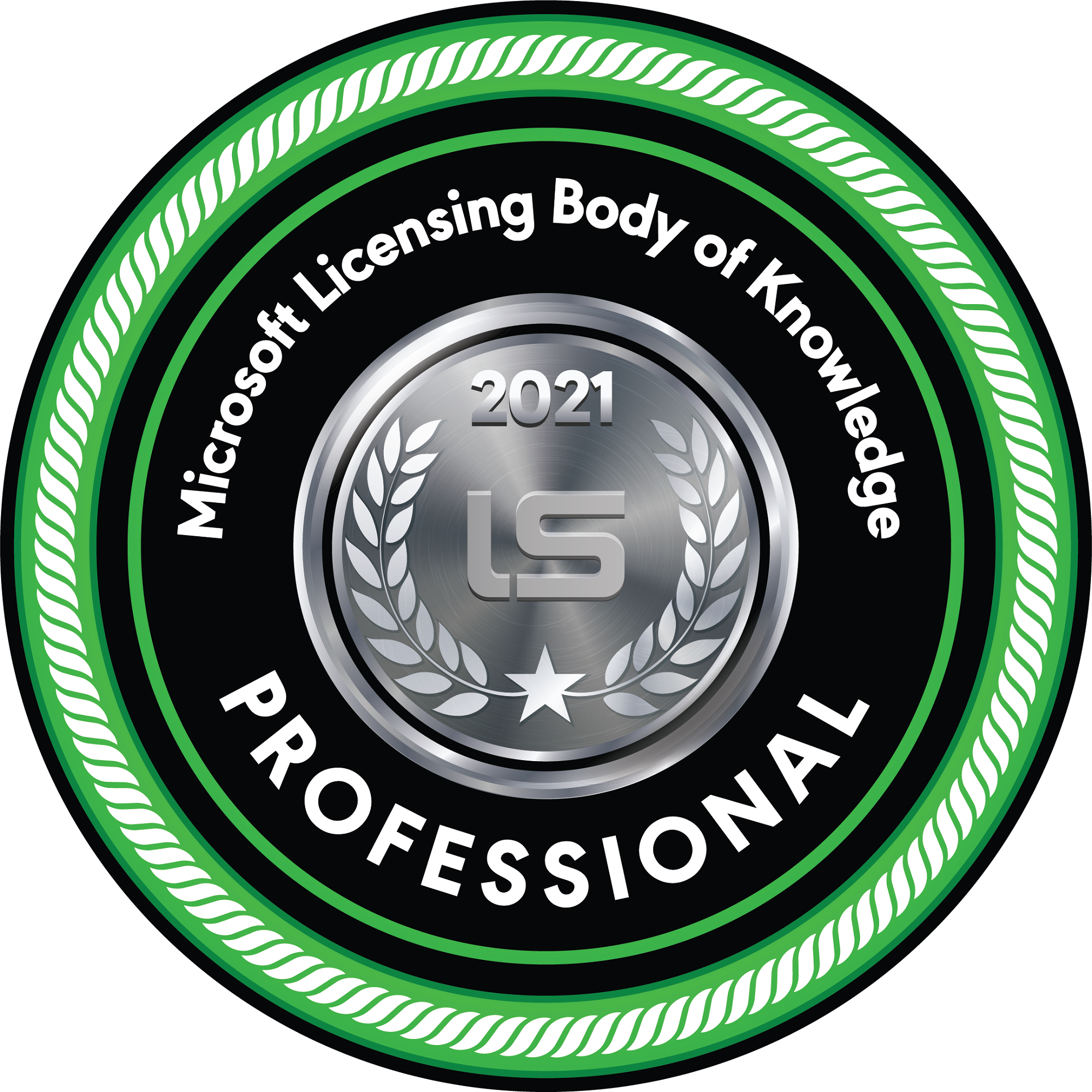 Microsoft Licensing Body of Knowledge 2021 - Professional - Credly