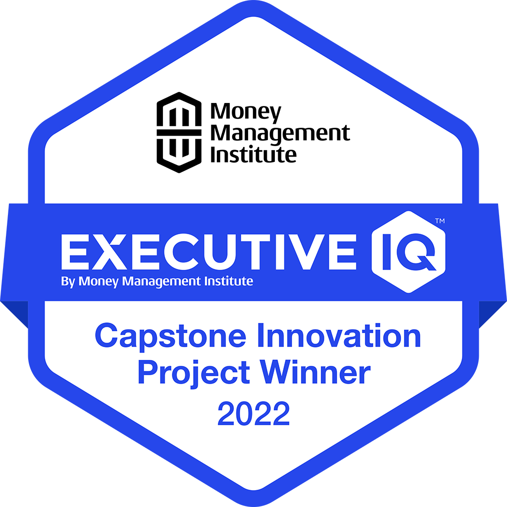Capstone Innovation Project – Award Winner - Credly