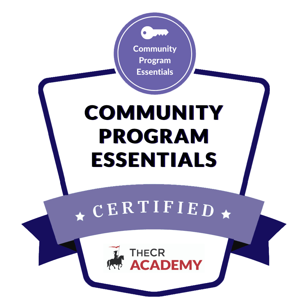 Community Program Essentials - Credly