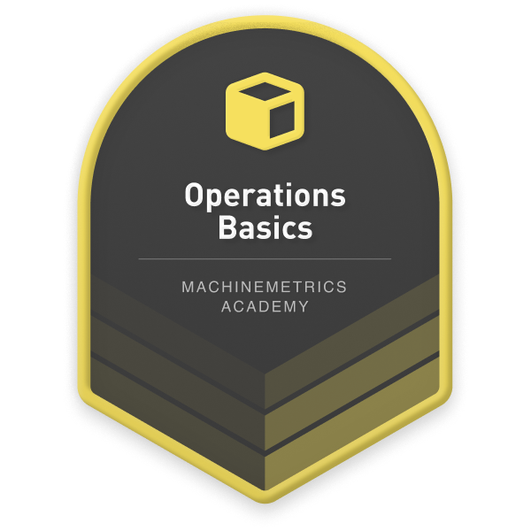 Operations Basics Certification - Credly