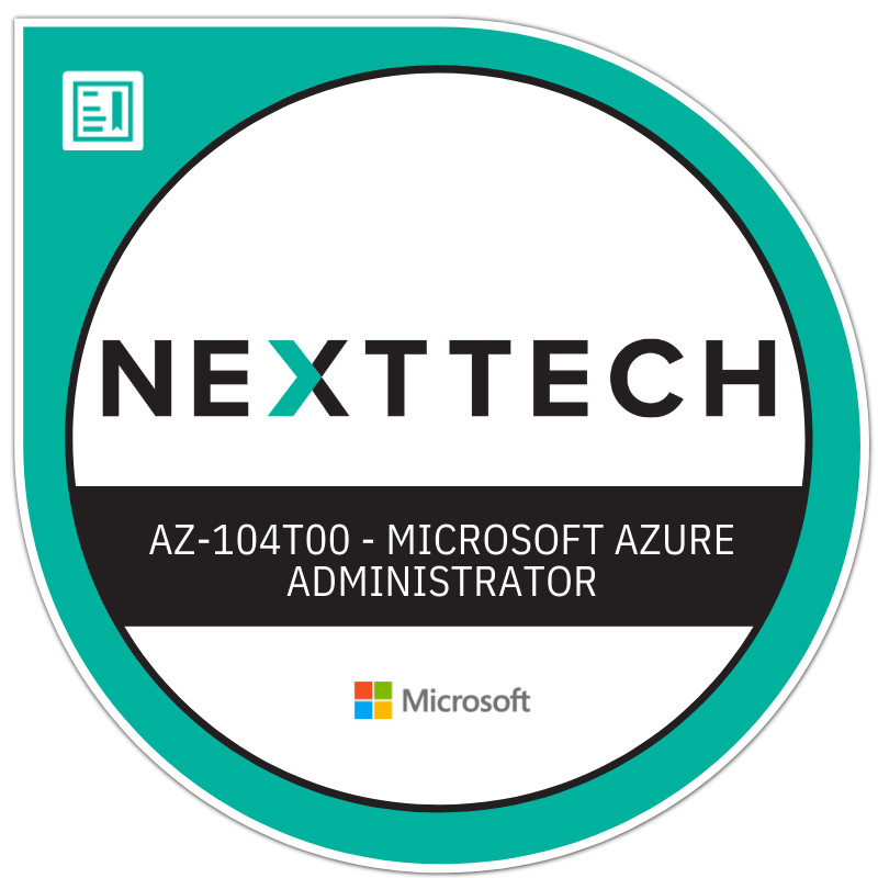 AZ-104T00 - MICROSOFT AZURE ADMINISTRATOR - Credly