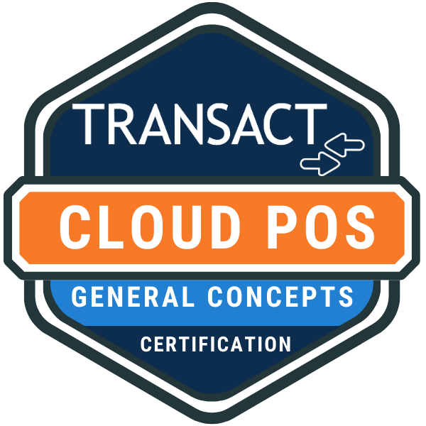 Cloud POS - General Concepts Certification - Credly