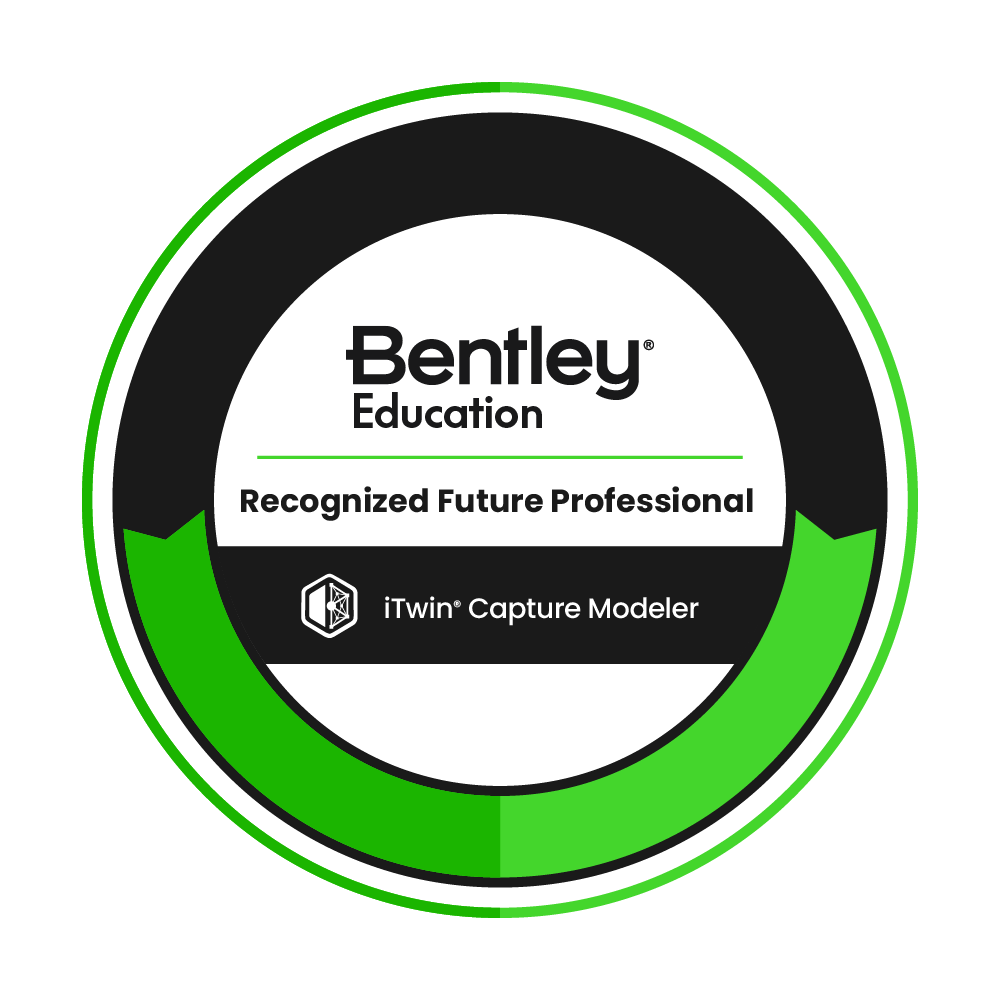 Bentley Education: Recognized Future Professional - iTwin Capture Modeler - Credly