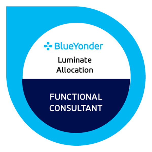 Luminate Allocation Functional Consultant - Credly