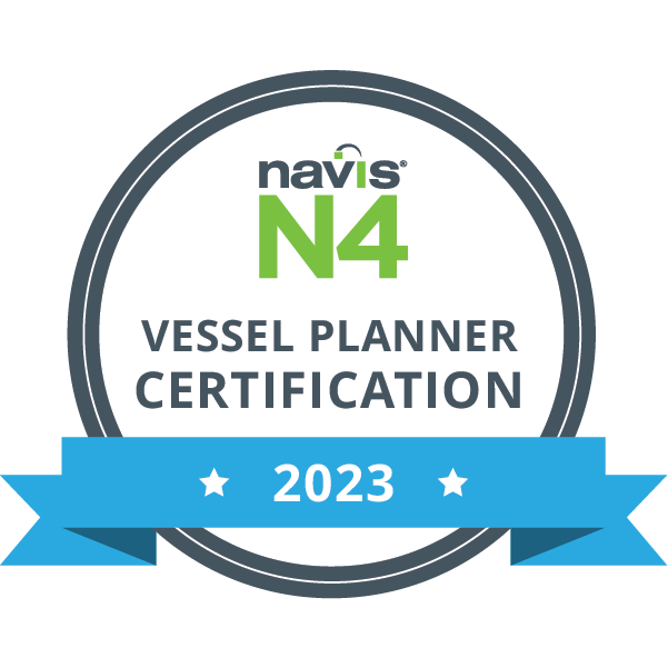 N4 Vessel Planner Knowledge Certification 2023 - Credly