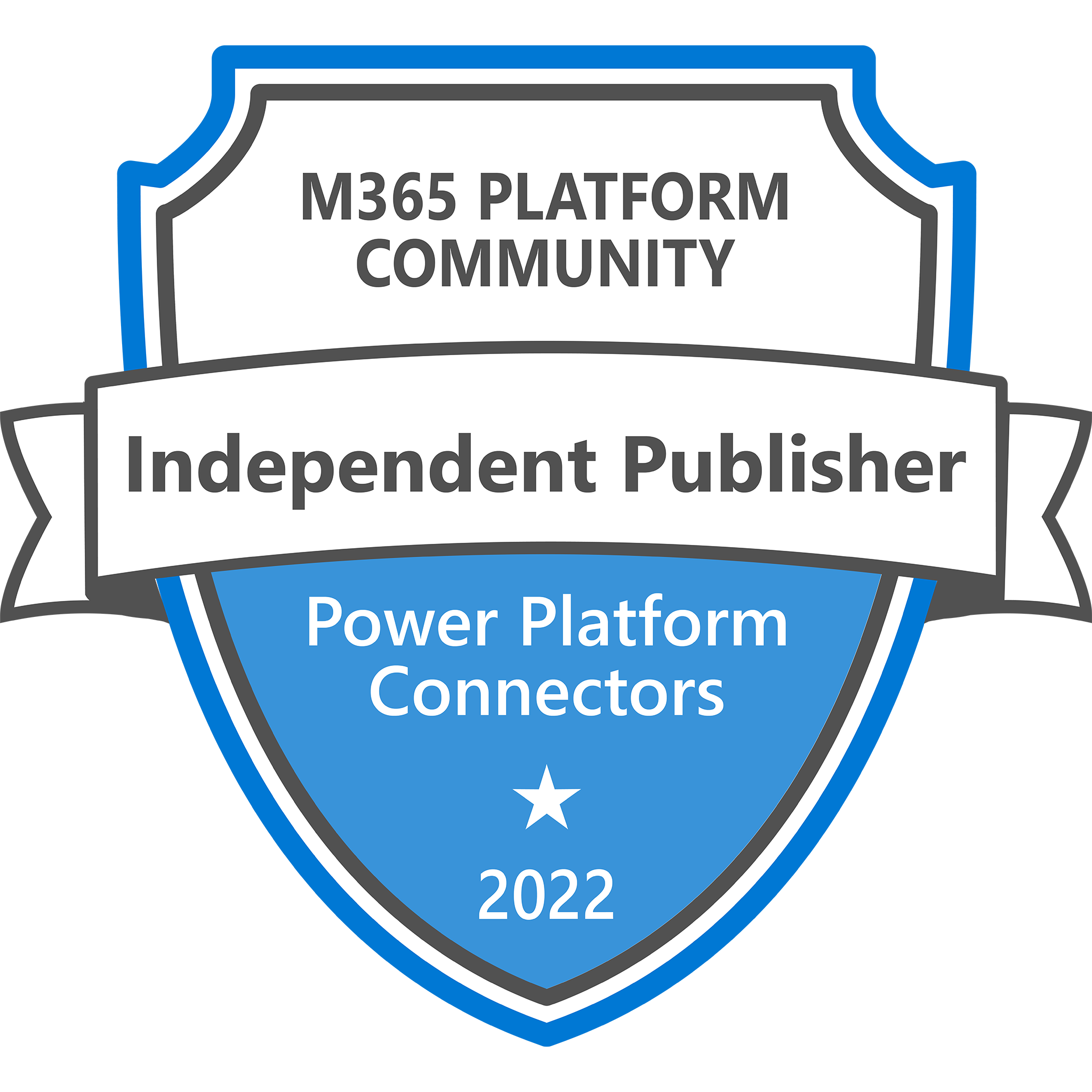 M365 Platform Community - Independent Publisher 2022 - Credly