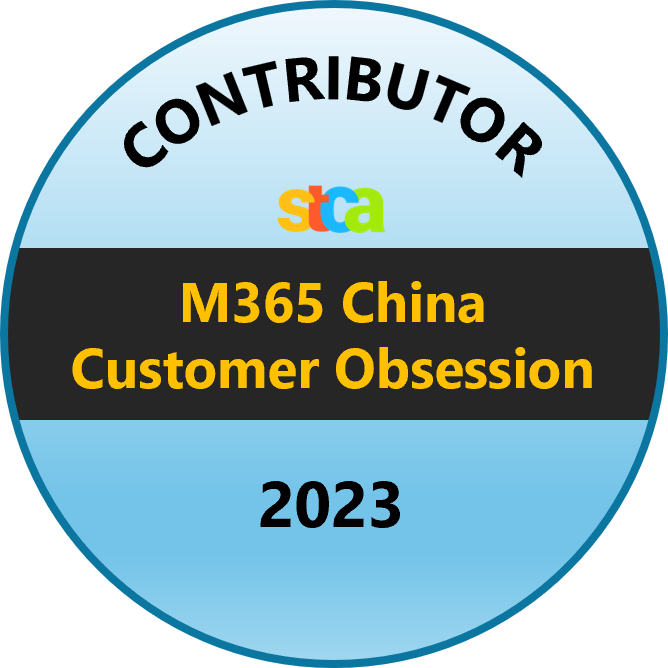 Customer Obsession STCA 2023 - Credly