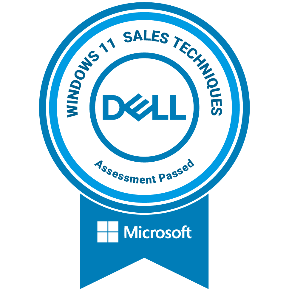 W11-2 Windows 11 Sales Techniques - Credly