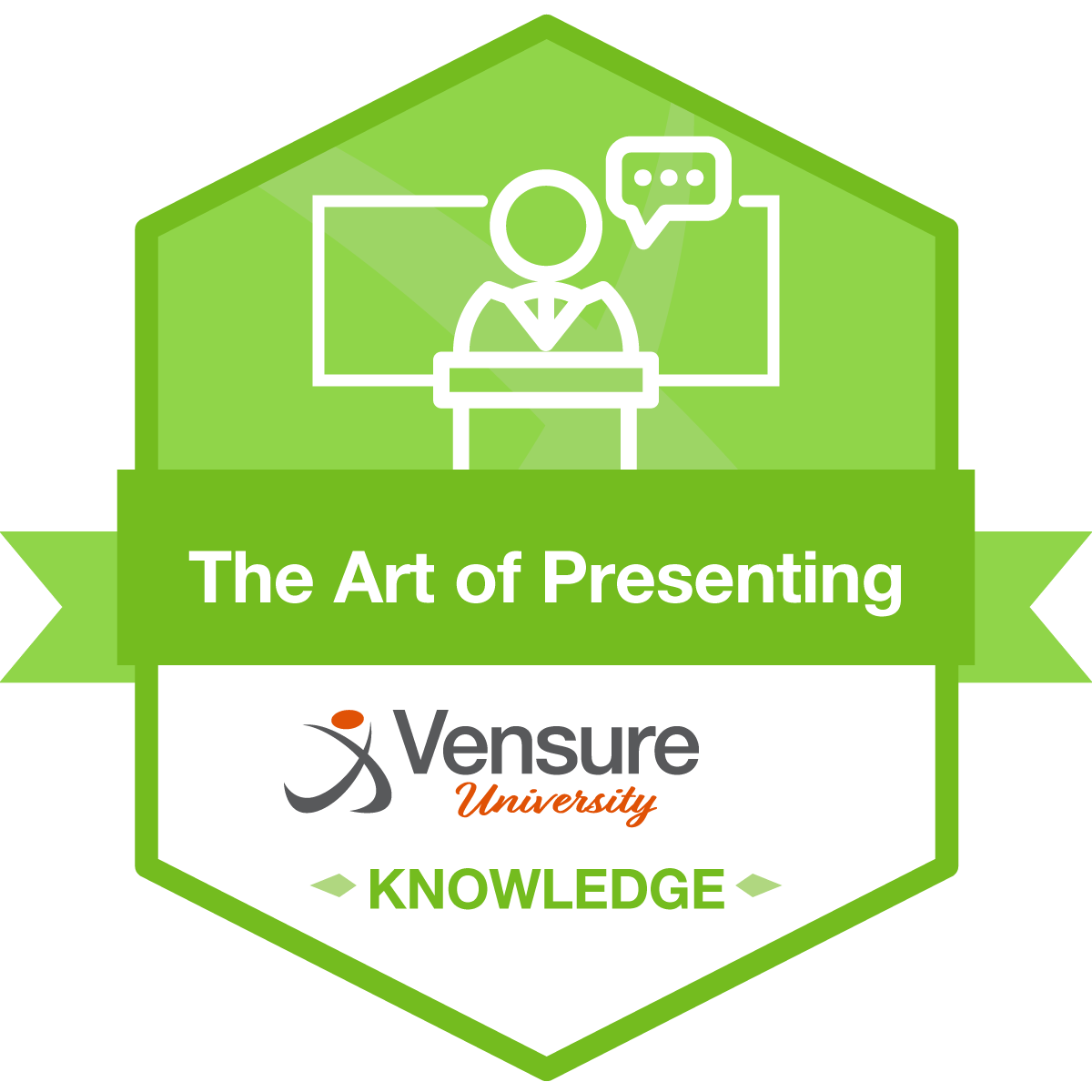 Knowledge Badge: The Art of Presenting - Credly