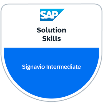 Solution Skills - Signavio Intermediate - Credly