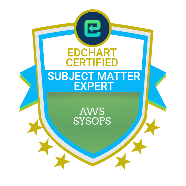 Edchart Certified AWS SysOps Subject Matter Expert - Credly