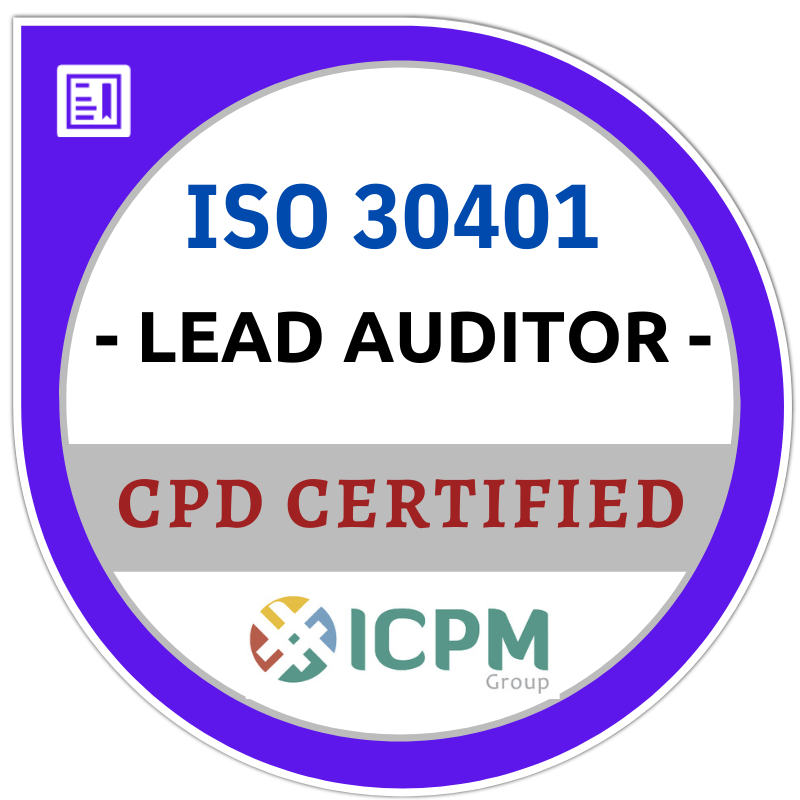 ISO 30401 Lead Auditor - Credly