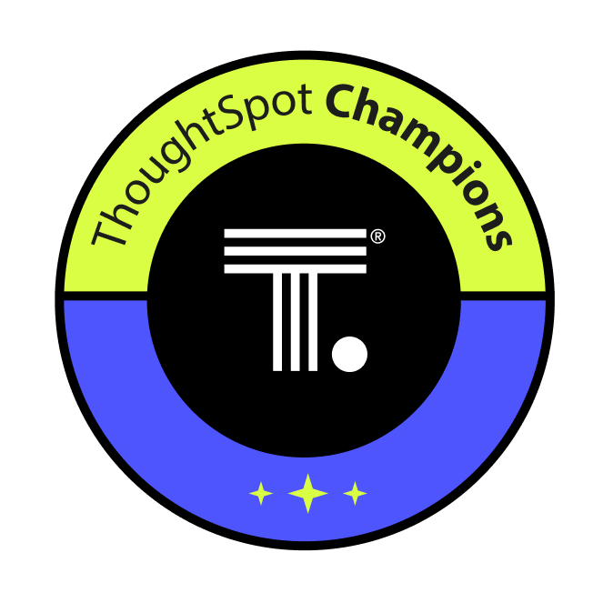 ThoughtSpot Champions - Credly