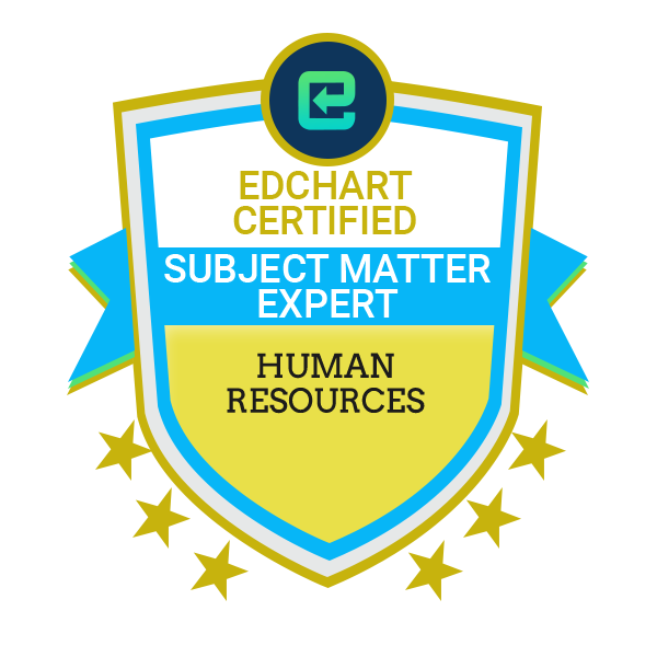 Edchart Certified Human Resources Management Subject Matter Expert - Credly