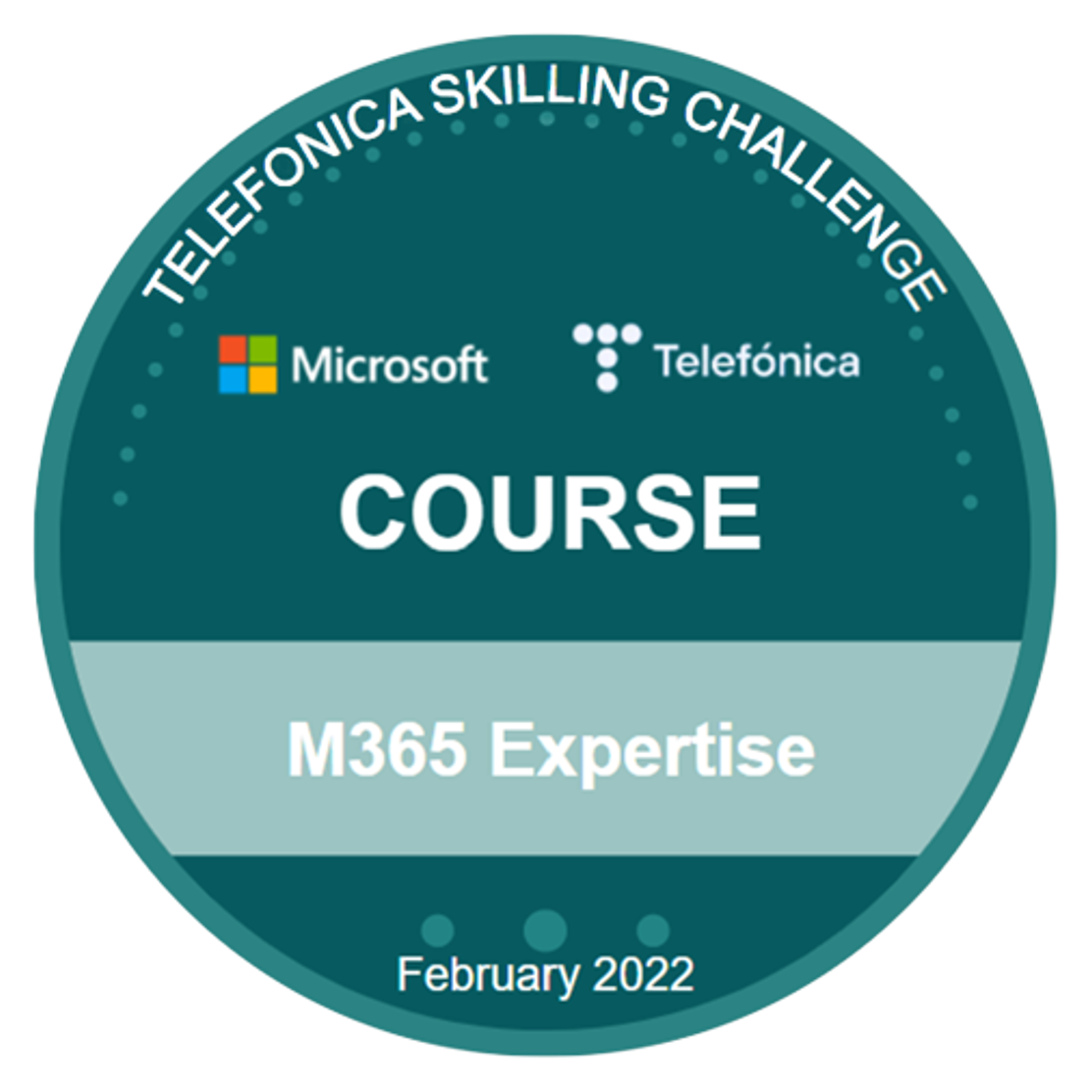 Telefónica Skilling Challenge - M365 Path - Credly