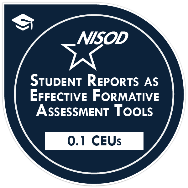 Student Reports as Effective Formative Assessment Tools - Credly