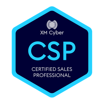 XM Cyber CSP - Certified Sales Professional - Credly
