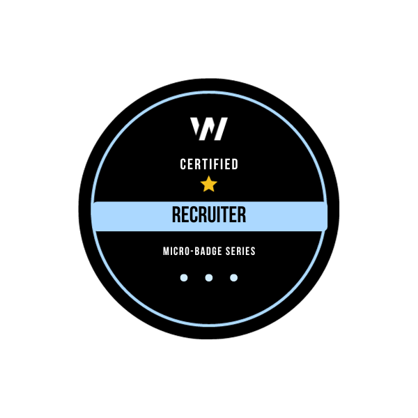 Recruiter Certification - Credly