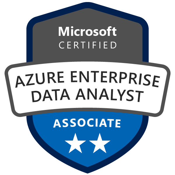 Microsoft Certified: Azure Enterprise Data Analyst Associate - Credly