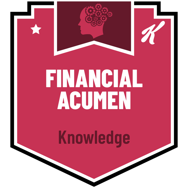 Kellogg's Financial Acumen - Credly