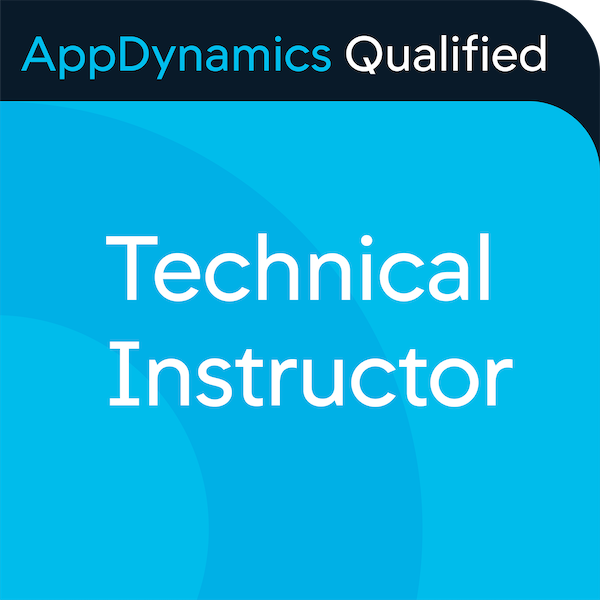 AppDynamics Qualified Technical Instructor - Credly