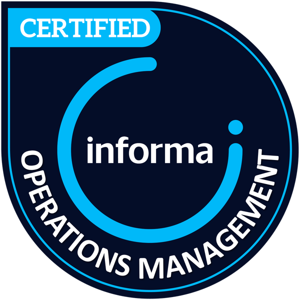 Certificate in Operations Management - Credly