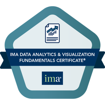 IMA Data Analytics & Visualization Fundamentals Certificate® - Credly