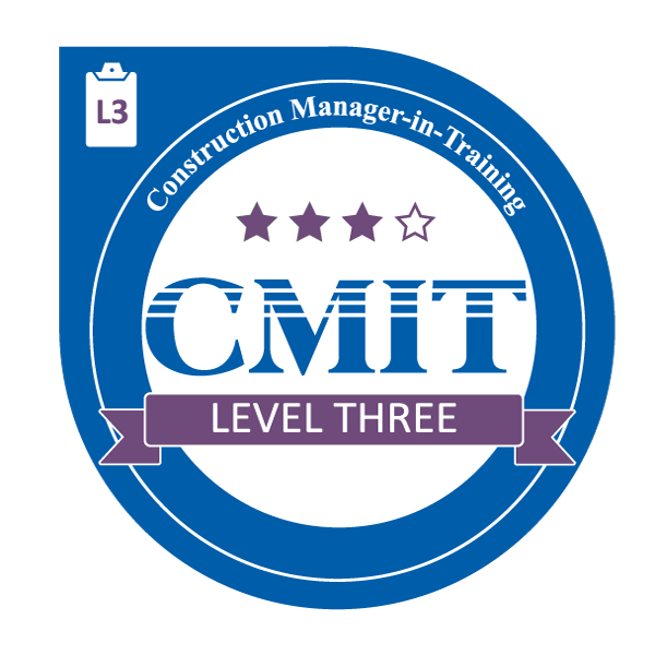 Construction Manager-in-Training Level 3 - Credly