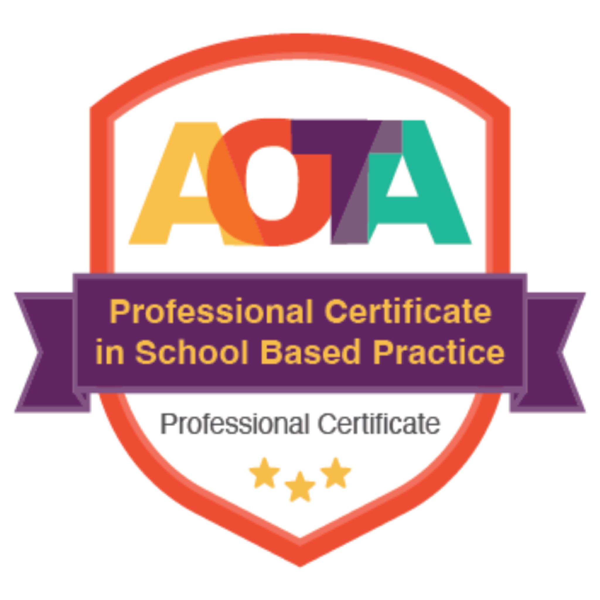 Professional Certificate in School Based Practice Badge - Credly