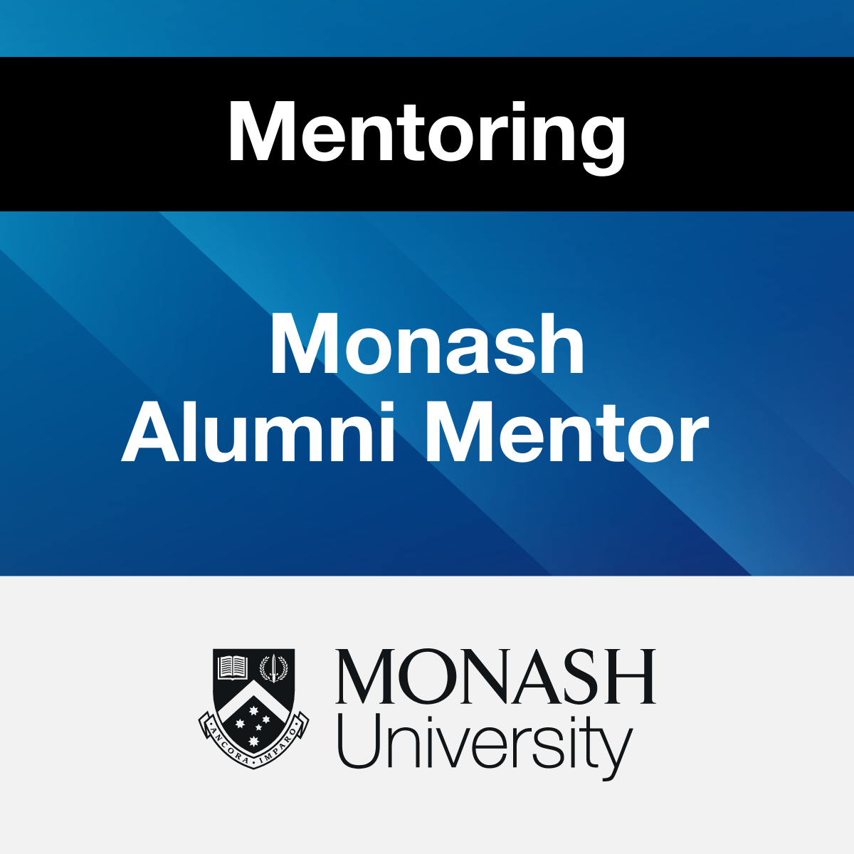 Monash Alumni Mentor - Credly