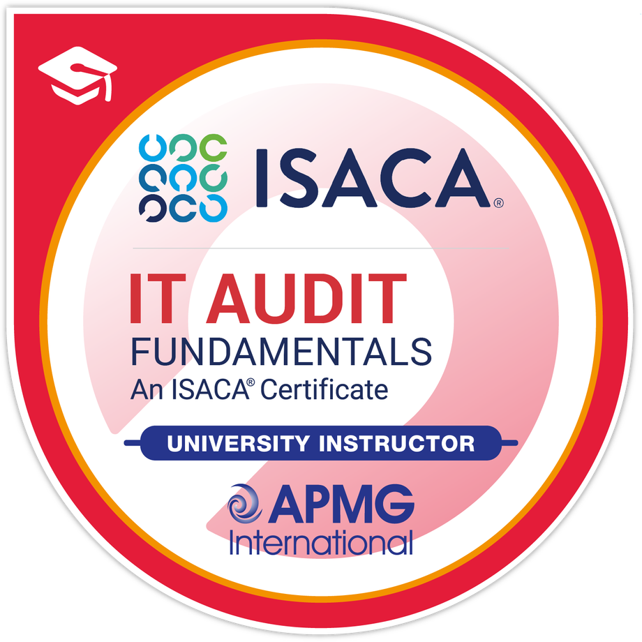 ISACA IT Audit Fundamentals - University instructor - Credly