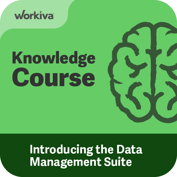 Introduction to the Data Management Suite - Credly