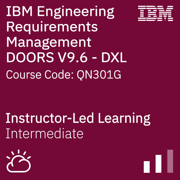 IBM Engineering Requirements Management DOORS V9.6 - DXL - Code: QN301G ...