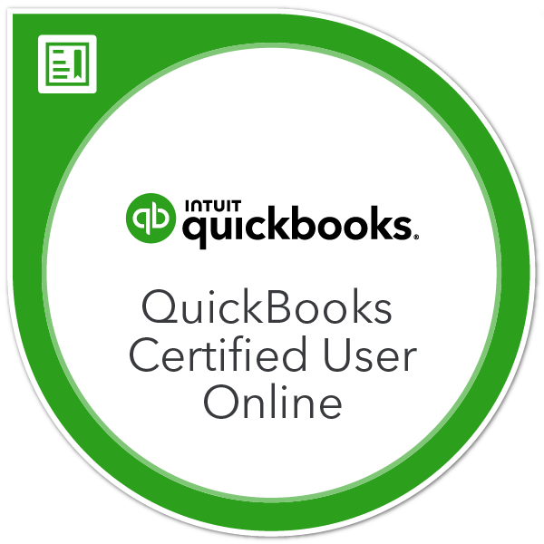 QuickBooks Certified User Online Version - Credly
