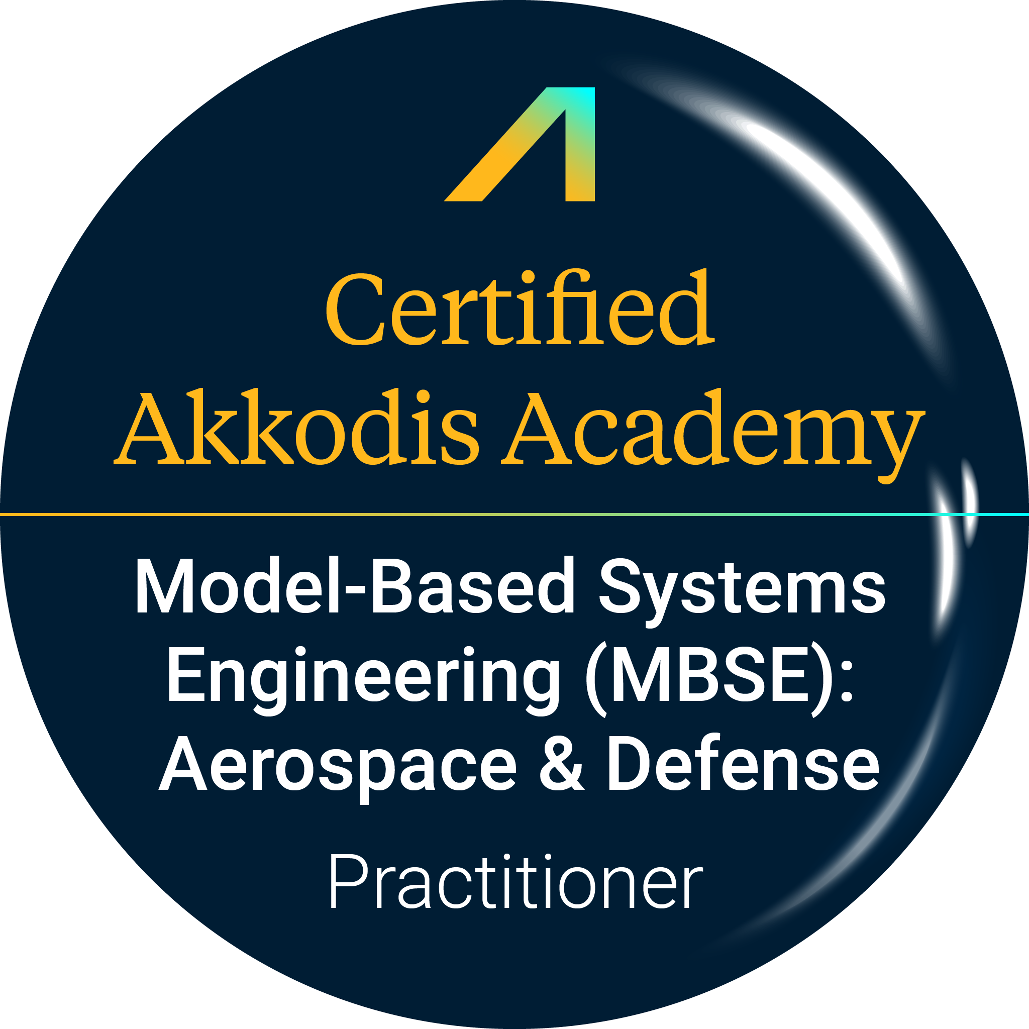 Model-based systems engineering (MBSE): Aerospace & Defense - Practitioner - Credly