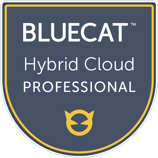 BlueCat Hybrid Cloud Professional - Credly