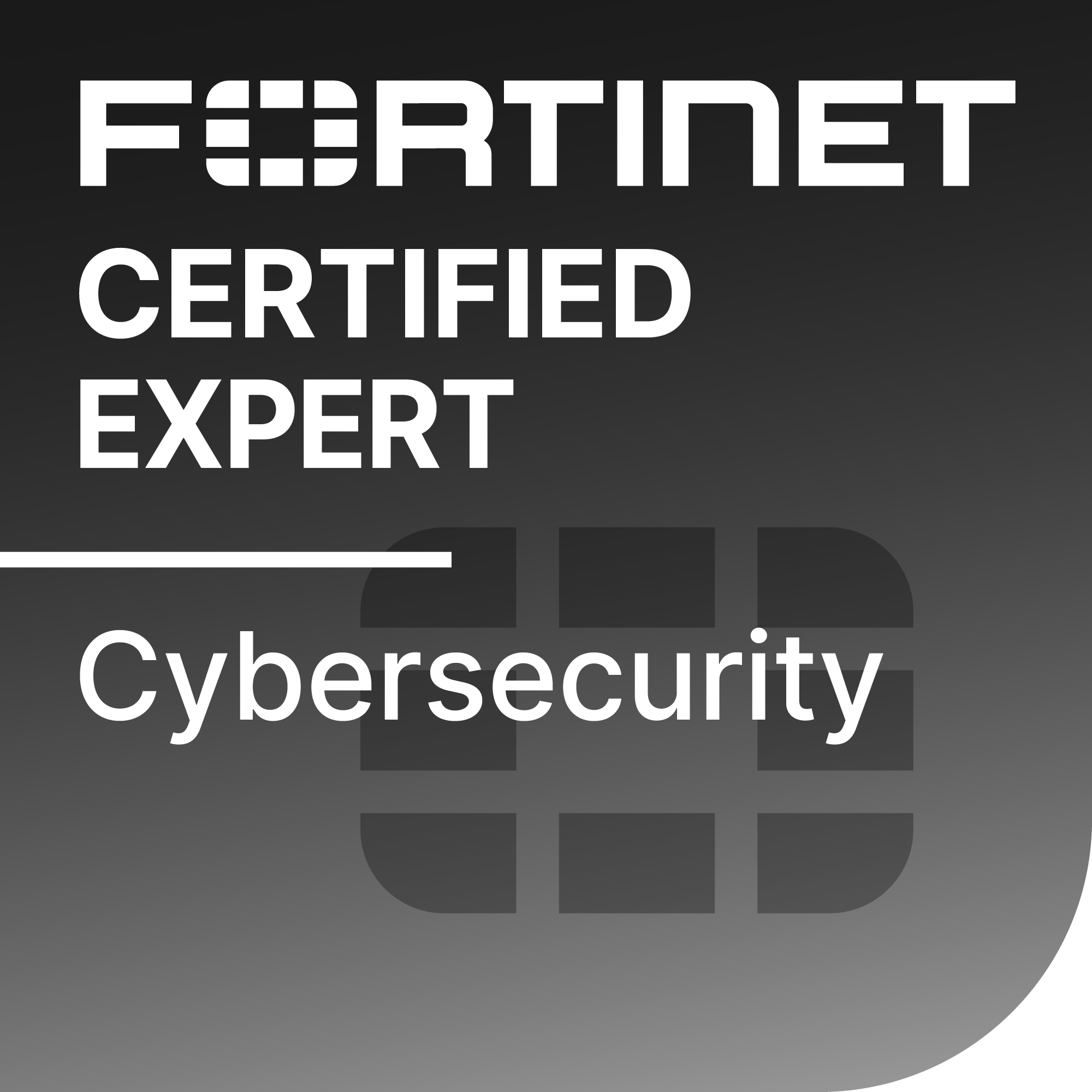 Fortinet Certified Expert Cybersecurity - Credly