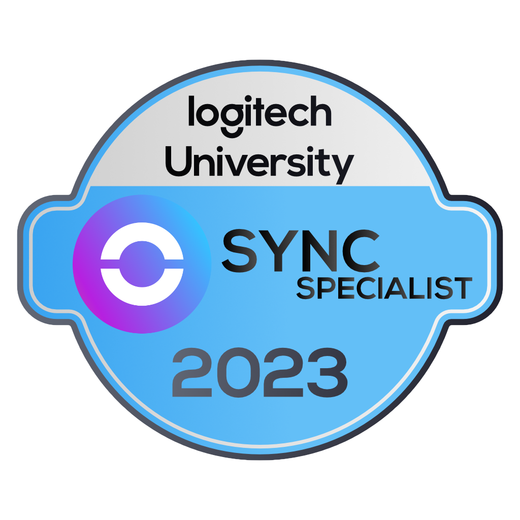 Logitech Sync Specialist 2023 - Credly
