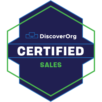 DiscoverOrg Certification for Sales - Credly