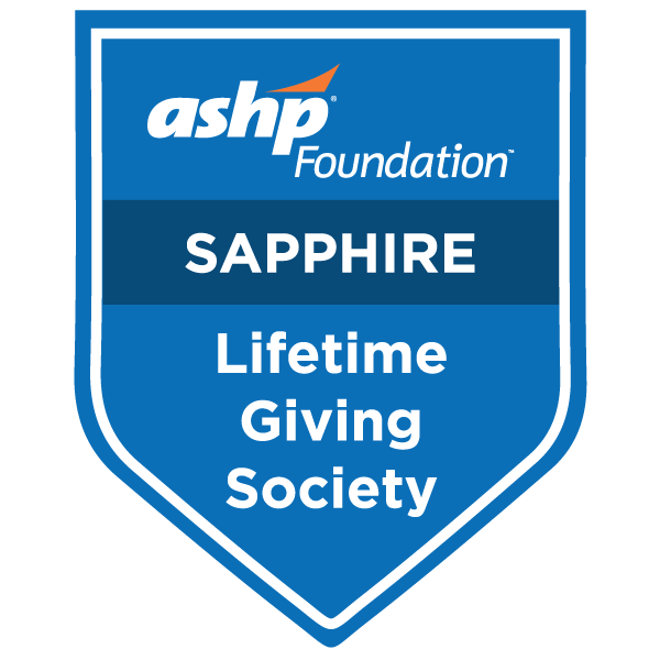 ASHP Foundation: Sapphire Lifetime Giving Society - Credly