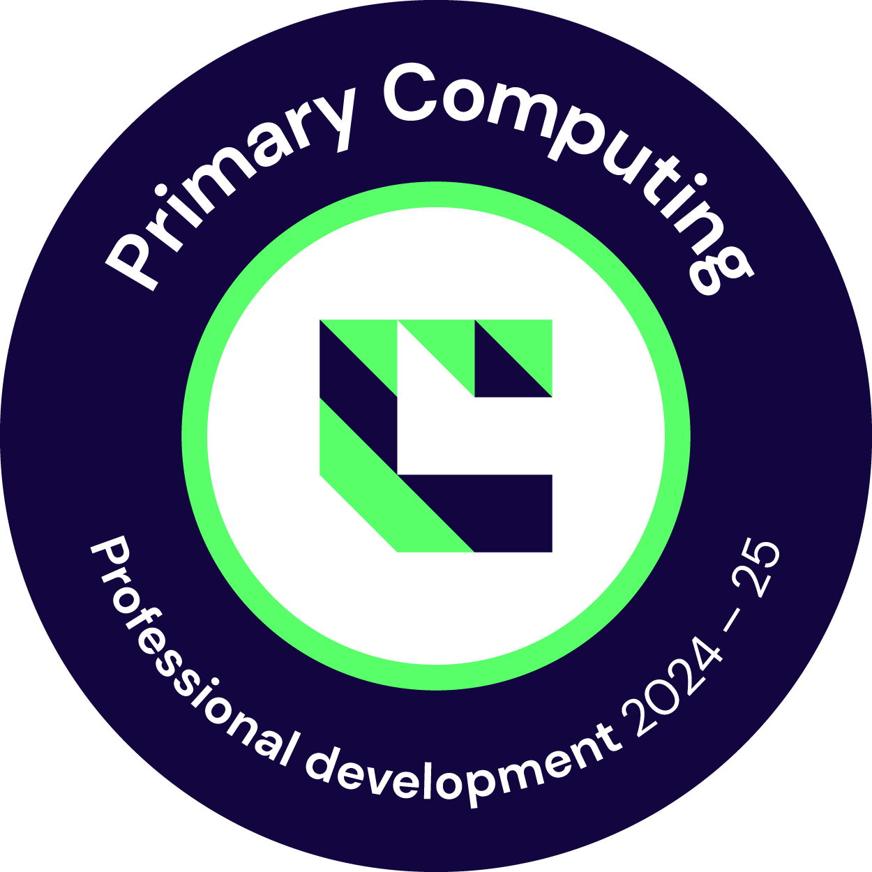 Primary Computing - Professional Development 2024 -2025 - Credly