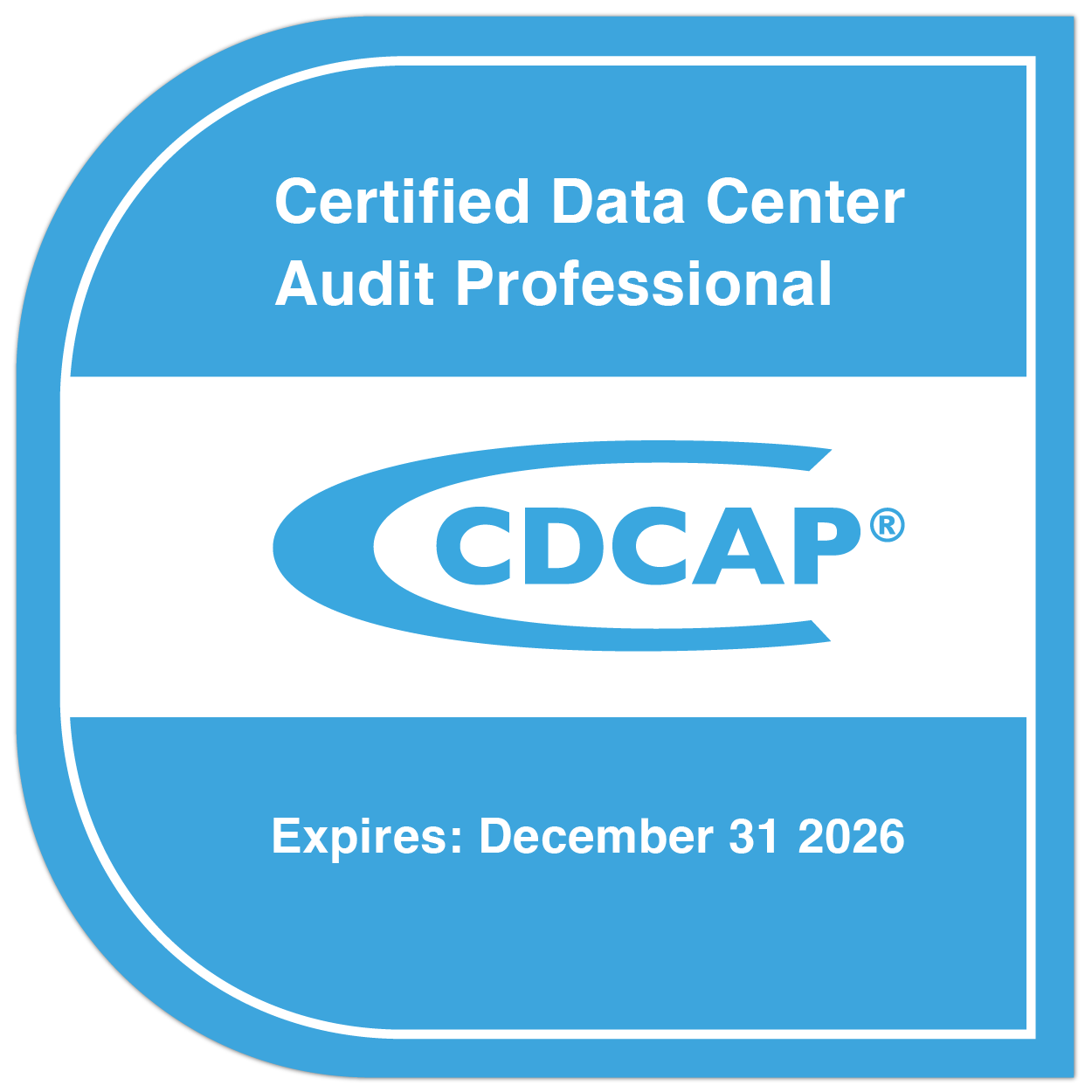 Certified Data Center Audit Professional (CDCAP®) - Credly