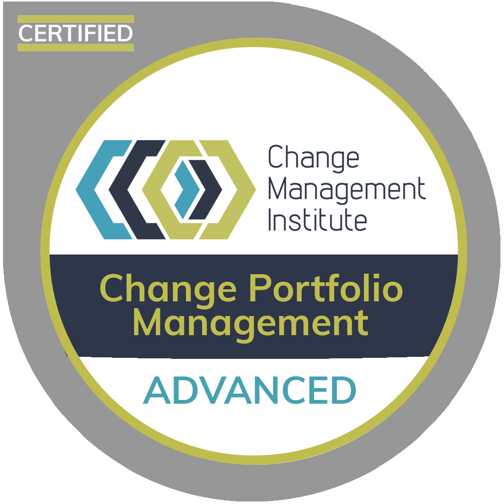 Change Portfolio Management Advanced - Credly