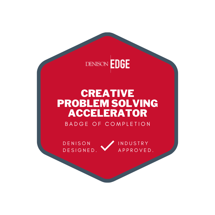 Creative Problem Solving Accelerator - Credly