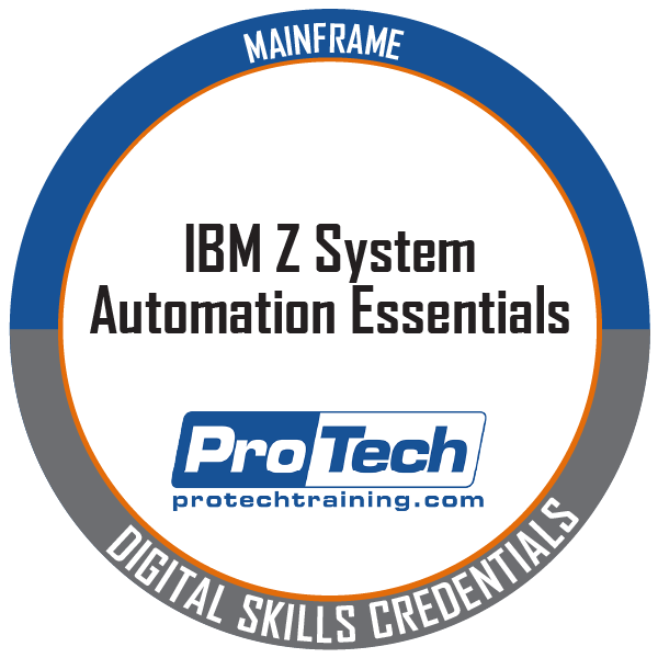 IBM Z System Automation Essentials - Credly