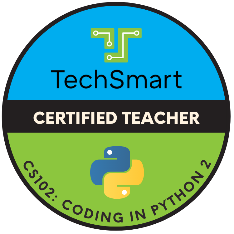 CS102 - Coding in Python 2 - Certified Teacher - Credly